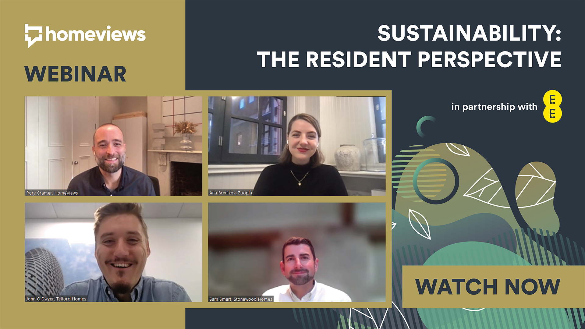 Webinar: Sustainability - The Resident Perspective | In partnership with EE - HomeViews Business Hub