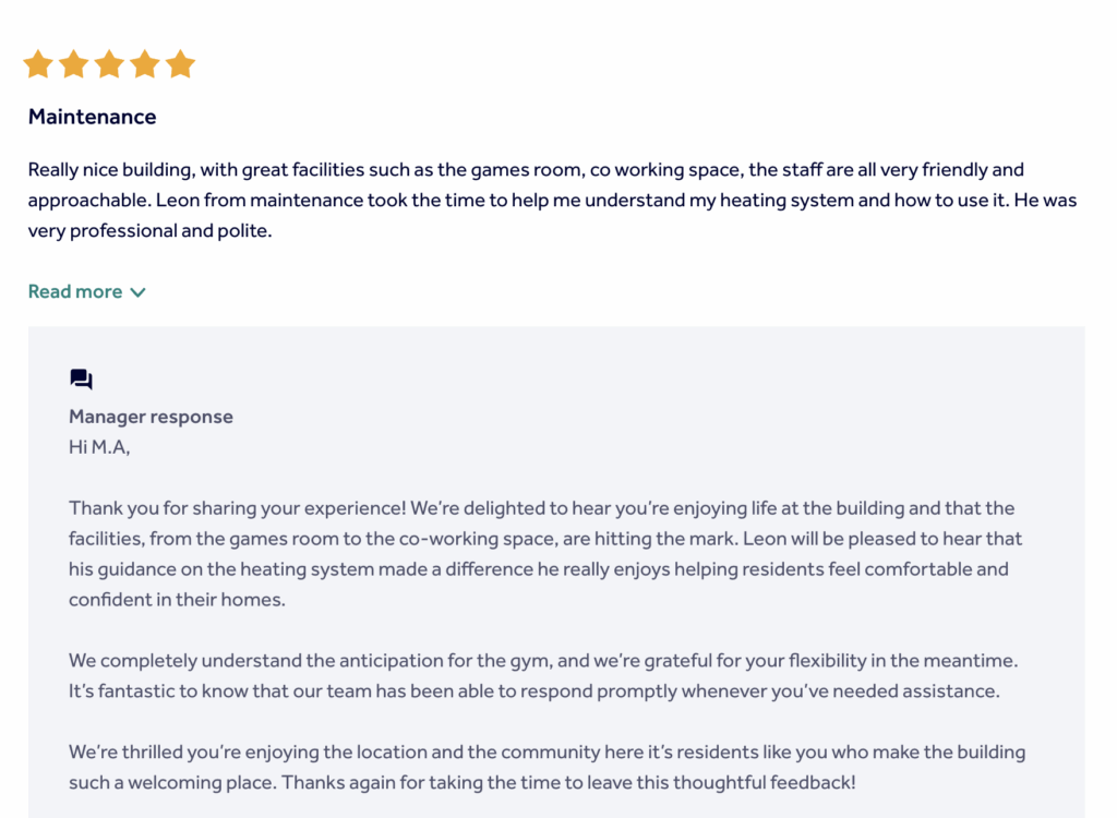 Responding to reviews - HomeViews Business Hub